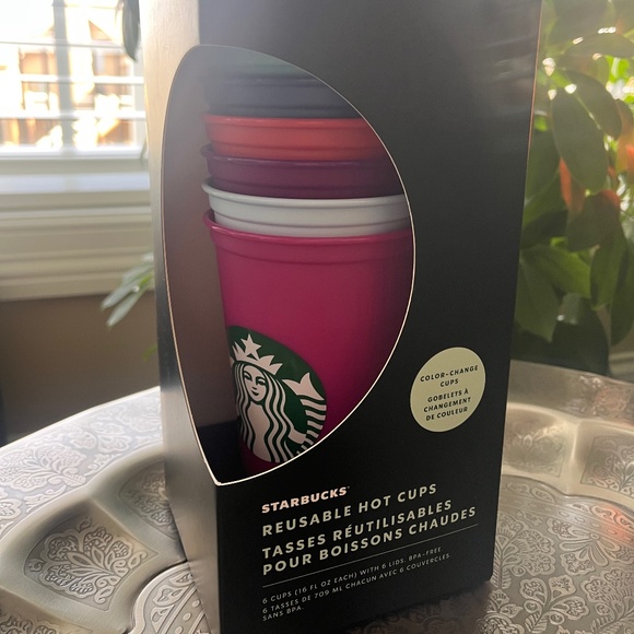 Starbucks | Dining | Starbucks Color Changing Hot Cups | Poshmark